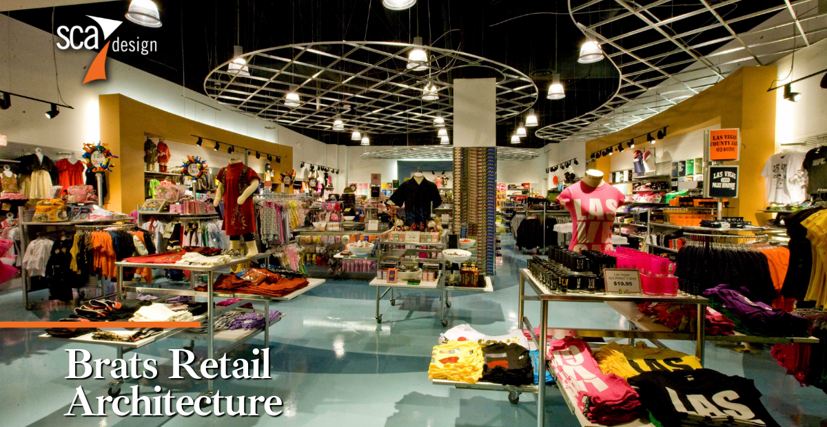 Brats Retail Store – SCA Design Tenant Improvement, Casino Retail