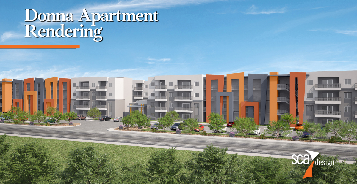 Apartment Architecture Donna Multi-Family – SCA Design Architect NV, AZ ...
