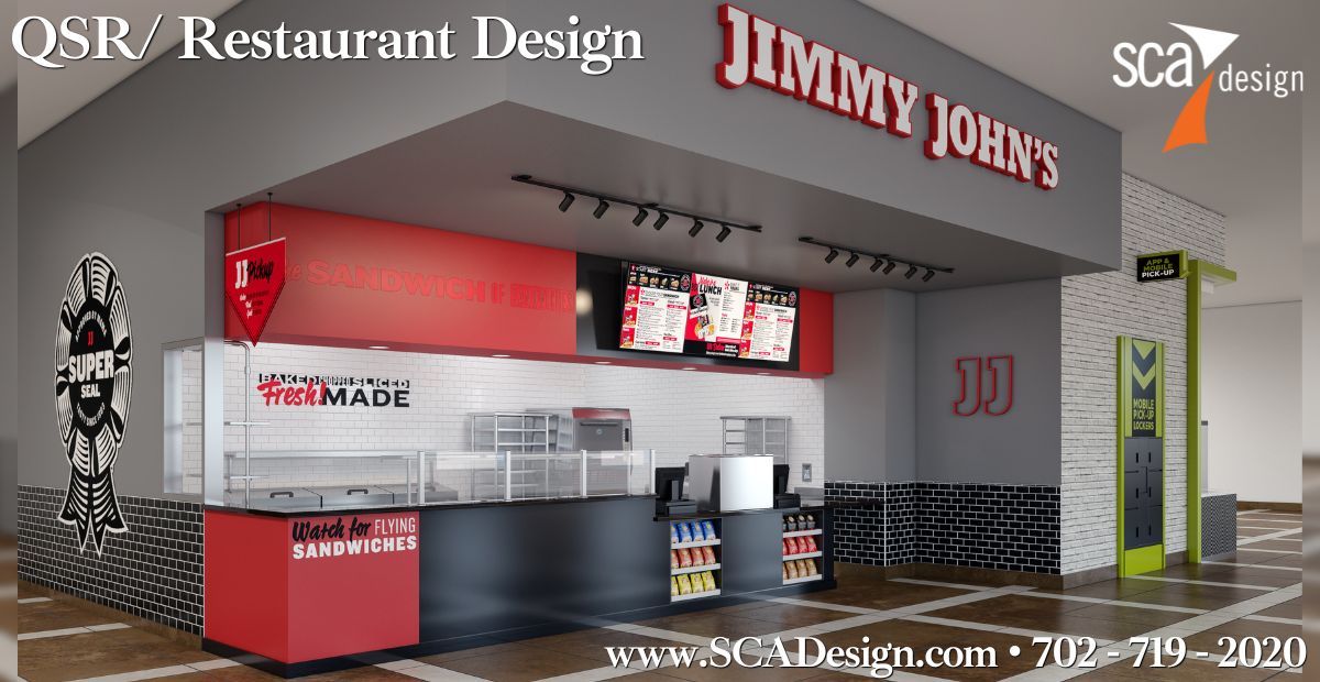 Jimmy Johns QSR and fast Food Architecture by SCA Design AZ, NV, ID, UT