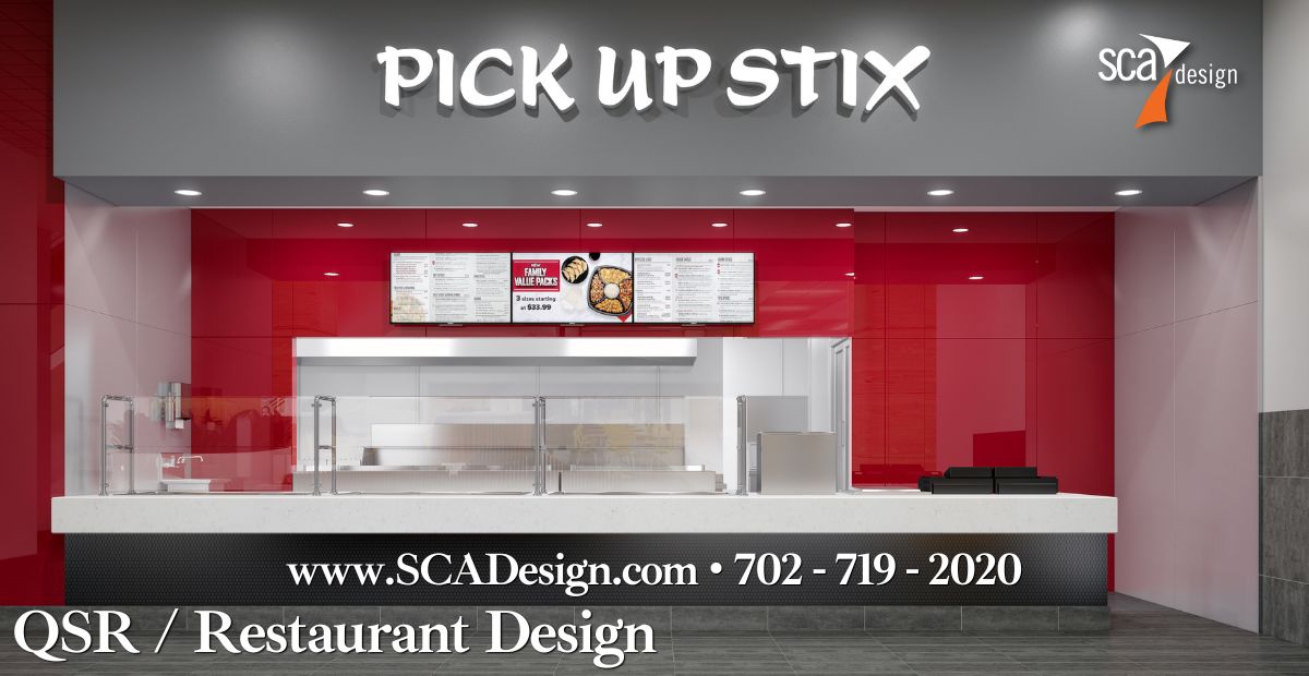 Pick Up Stix QSR and Fast Food Architecture – SCA Design Architect