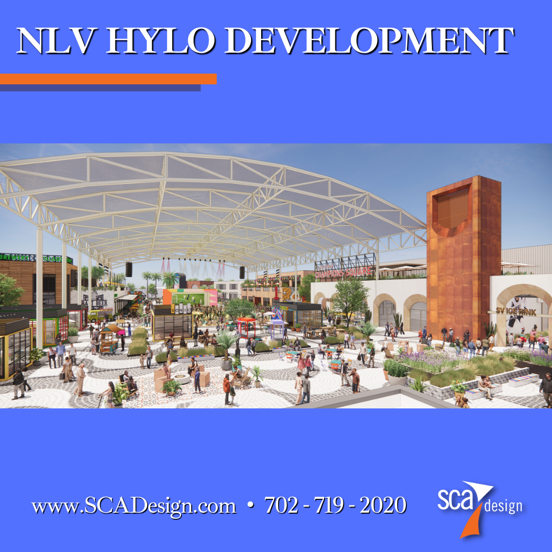 Champion Square North Las Vegas – SCA Design Architect, VGK ice arena